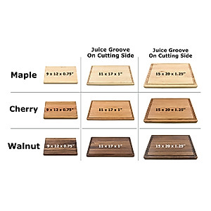 Angus Beef Cuts of Meat Engraved Wooden Cutting Board - Nice Grilling Gift Idea Butcher BBQ Chef Pitboss Birthday Present - Wood Cow Chopping Block Kitchen Decor - Handmade in USA - Small Walnut