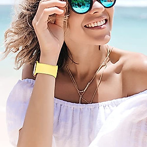 [12 PACK] Watch Bands Compatible with Apple Watch Bands 42mm 44mm 45mm 49mm Women Men, Bravely klimbing Soft Silicone Sport Strap Replacement Wristbands Compatible with iWatch Series 8 7 6 5 4 3 2 1 SE Ultra