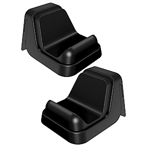 PlayVital 2 Pack Universal Game Controller Wall Mount for ps5 & Headset, Wall Stand for Xbox Series Controller, Wall Holder for Switch Pro Controller, Dedicated Console Hanger Mode for ps5 - Black