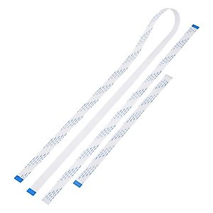 Raspberry Pi Camera Ribbon Cable, Camera Cable for Raspberry Pi, 3pcs/set 15 Pin Flat Ribbon Cable, Raspberry Pi Camera Ribbon, White Flexible Flat Cable for Raspberry Pi Module Camera
