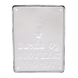 Go Ahead and Take Your Top Off Bottle Opener, Wall Mounted, Funny Bar Décor, 8 Inches