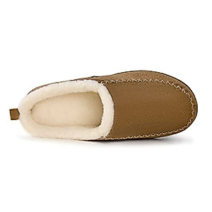 RockDove Women's Dakota Faux Shearling Lined Slip-On, Size 9-10 US Women, Beige