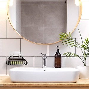 2 Pack Shower Caddy Adhesive Replacement, Shower Shelf Adhesive Replacement, Strong Shower Adhesive Strips for Shelf, Caddy, Rack, and Basket Holder