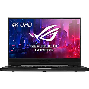 ASUS ROG Zephyrus M15 15.6" 4K Ultra HD (3840 x 2160) Gaming Laptop, Intel Core i7-10750H, 16GB Memory, 1TB SSD, NVIDIA GeForce RTX 2060, Windows 10, Prism Black