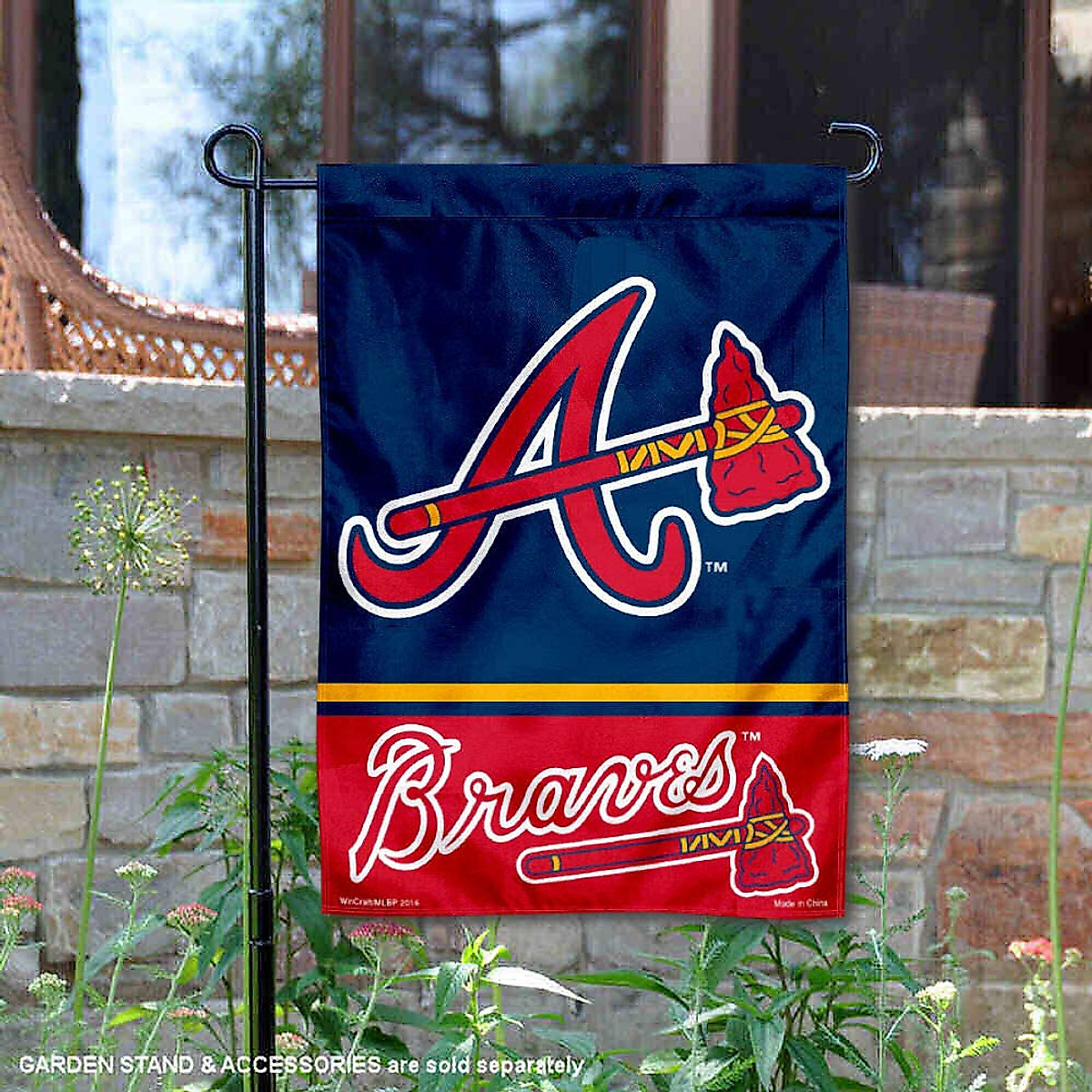 WinCraft Atlanta Double Sided Garden Flag