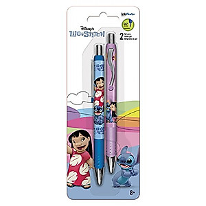 InkWorks Lilo and Stitch 2 Pack Gel Pens, 2 Count (Pack of 1)