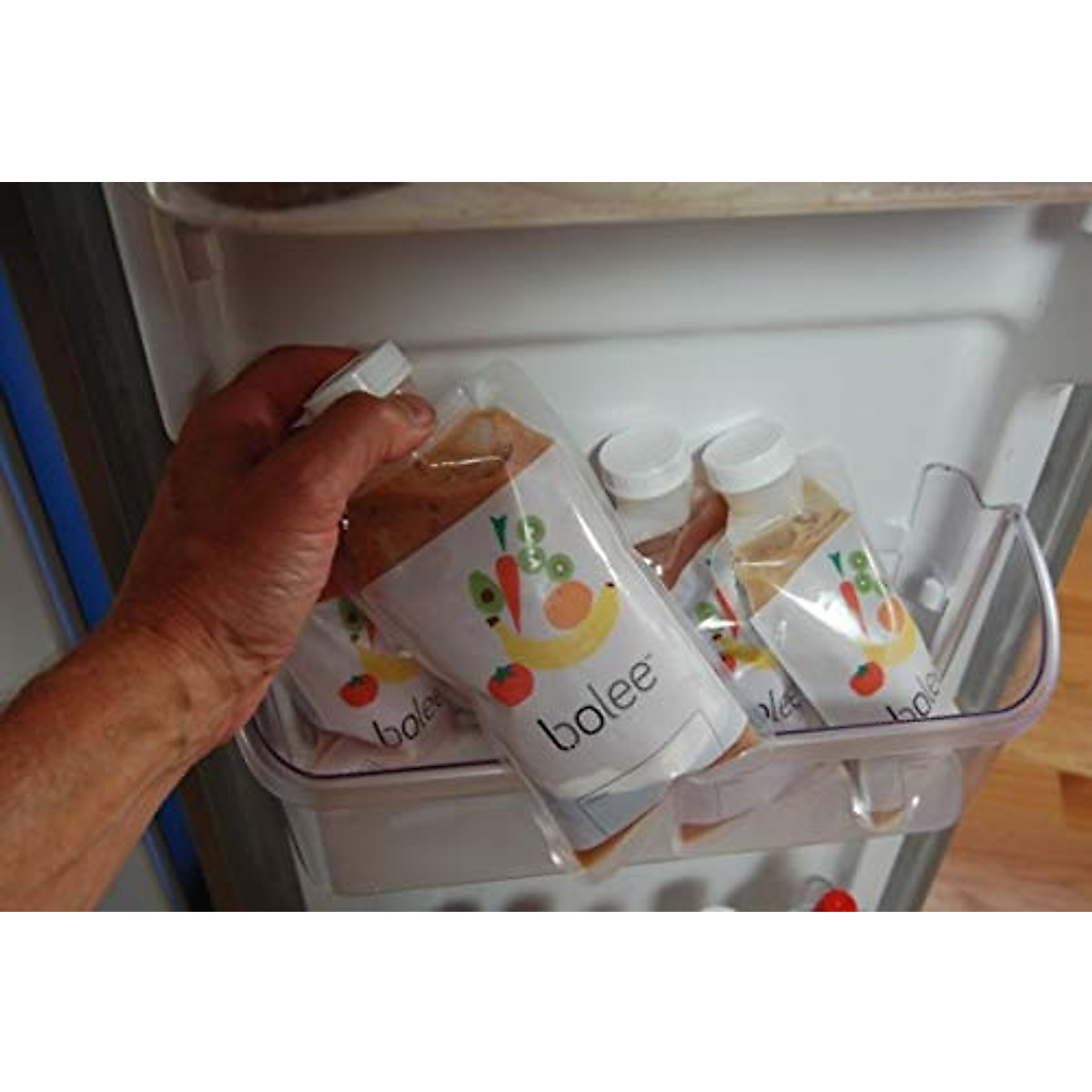 Bolee Bag Reusable Gravity Bag for Home Tube Feeding. A Tube Feeding Nutrition Container for use with g-Tubes. Attach an enfit Compatible Bolink Large Cap (Sold Separately) for g-Tube Feeding.