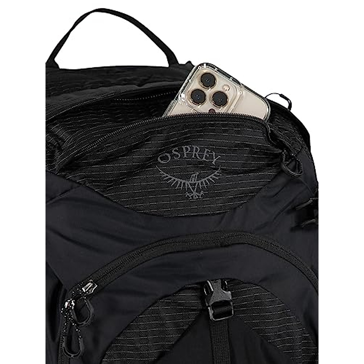 Osprey Manta 34L Men's Hiking Backpack with Hydraulics Reservoir, Oak Leaf Orange, One Size