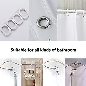 Golf Bathroom 4 Pieces Set Shower Curtain, Toilet Lid Cover and Bath Mat, Non-Slip Rugs, Durable and Waterproof, for Bathroom Decor Set, 72" x 72"