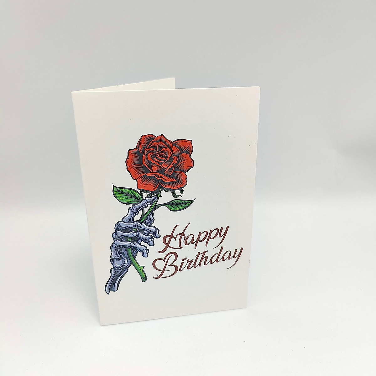 ProGibbs Greeting Card (Happy Birthday (Rose))