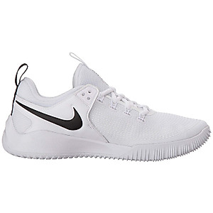 Nike Womens Zoom Hyperace 2 Volleyball Shoes size 15 White/Black