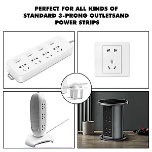 Outlet Covers Baby Proofing (45 Packs), Tinabless Plug Covers for Electrical Outlets, Child Proof Socket Covers for Outlets, Baby Safety Products for Home, Office, Protect Toddlers & Babies