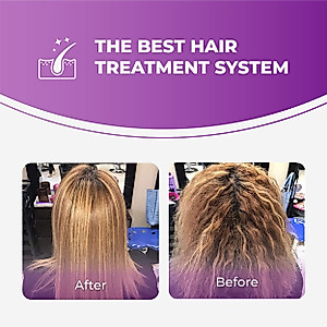 Cadiveu - Plastica Dos Fios Brazilian Keratin Hair Smoothing System Anti Frizz Active, Anti Residue Shampoo And Repair Mask - The Best Treatment System - (3x1000 ML) (Set of 3)