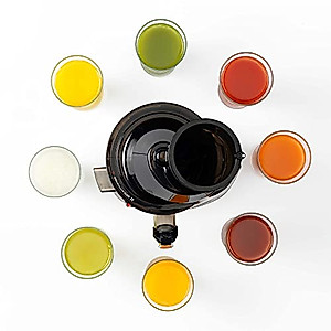 Kuvings Whole Slow Juicer Elite C7000S - Higher Nutrients and Vitamins, BPA-Free Components, Easy to Clean, Ultra Efficient 240W, 60RPMs-Silver