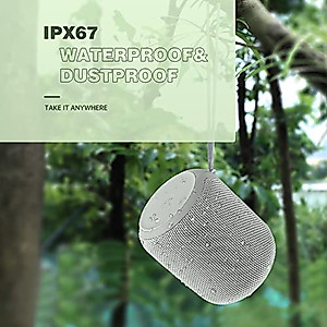 NOTABRICK Bluetooth Speakers,Portable Wireless Speaker with 15W Stereo Sound, Active Extra Bass, IPX6 Waterproof Shower Speaker, TWS, Portable Speaker for Party Beach Camping