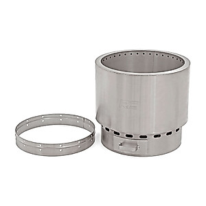 Rough Country Stainless Steel Smokeless Fire Pit w/Carry Bag - 117515