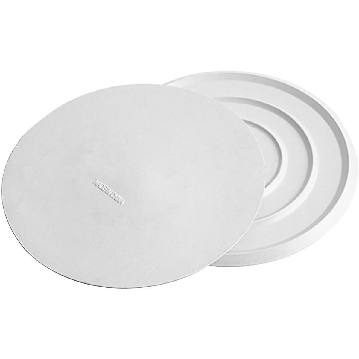 White Silicone Bathtub Stopper, 11cm Silicone Drain Plug Hair Stopper, Flat Suction Cover for Shower,Bathrooms,Bathtubs,Sinks Bathroom Accessories Bathroom Sink and Bathtub Accessories