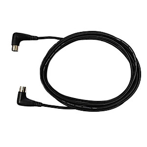 Audio2000's 10ft. Right Angle 5pin Din Midi Cable with Double Shielded - Adc2052