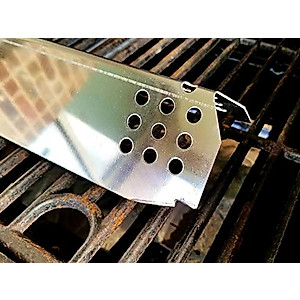 Grill Replacement Parts for Grill Master 720-0737, 720-0769, Heat Plate Burner Shield Flame Deflectors and BBQ Grill Burner Replacement for Nexgrill Grillmaster 720-0737 720-0769 Gas Grill Models