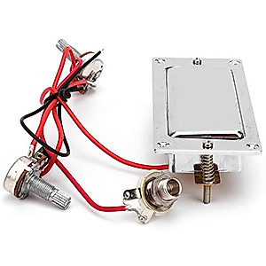 Electric Guitar Double Coil Pickup with Harness 1V1T Control Output with Volume Tone Pots Accessory for Guitar Accessory