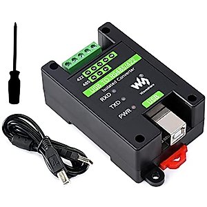 USB to RS485/422 Converter Onboard FT232RL and SP485EEN Chip, Industrial Isolated Adapter with Multiple Protection, Up To 1.2km Transmit Distance Linux, Android, WinCE, Win11/10/8.1/8/7/XP, Etc