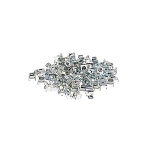 CablesAndKits Rack Mount Cage Nuts, M6, Qty 100