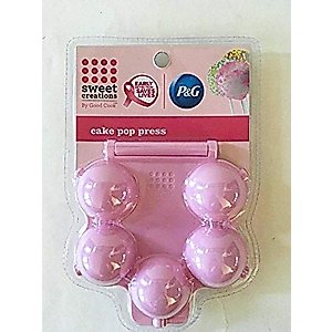 Sweet Creations Round Cake Pop Press Mold - Pink