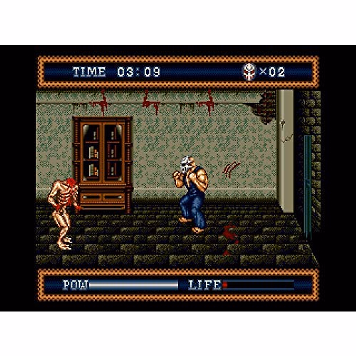 Splatterhouse 3 (Sega Genesis / Megadrive) - Reproduction Video Game Cartridge