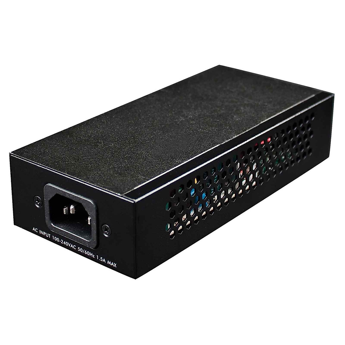 Intellinet Gigabit High-Power PoE+ Injector, 1 x 30 W, IEEE 802.3at/af Power over Ethernet (PoE+/PoE) (UK Power Cord)