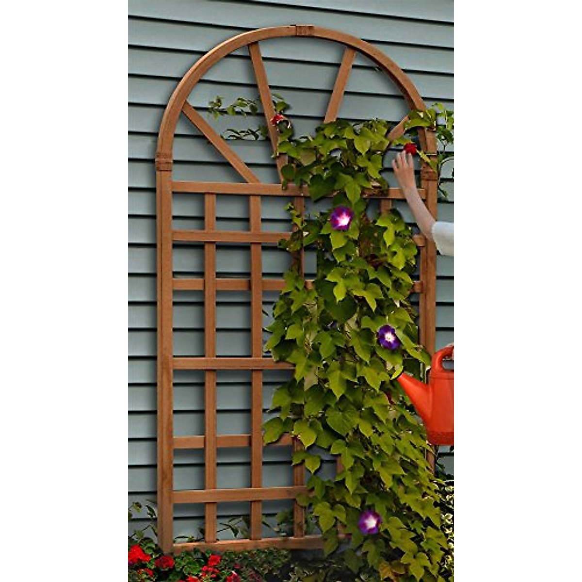 Savannah 39"W x 77"H Composite Vinyl Trellis