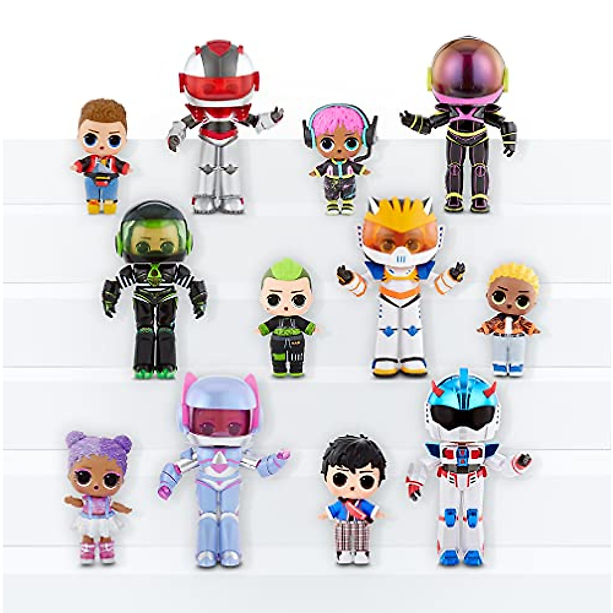 L.O.L. Surprise! LOL Surprise Boys Arcade Heroes Action Figure Doll with 15 Surprises Including Hero Suit and Boy Doll or Ultra-Rare Girl Doll, Shoes, Accessories, Trading Card | Kids Age 4-15 Years