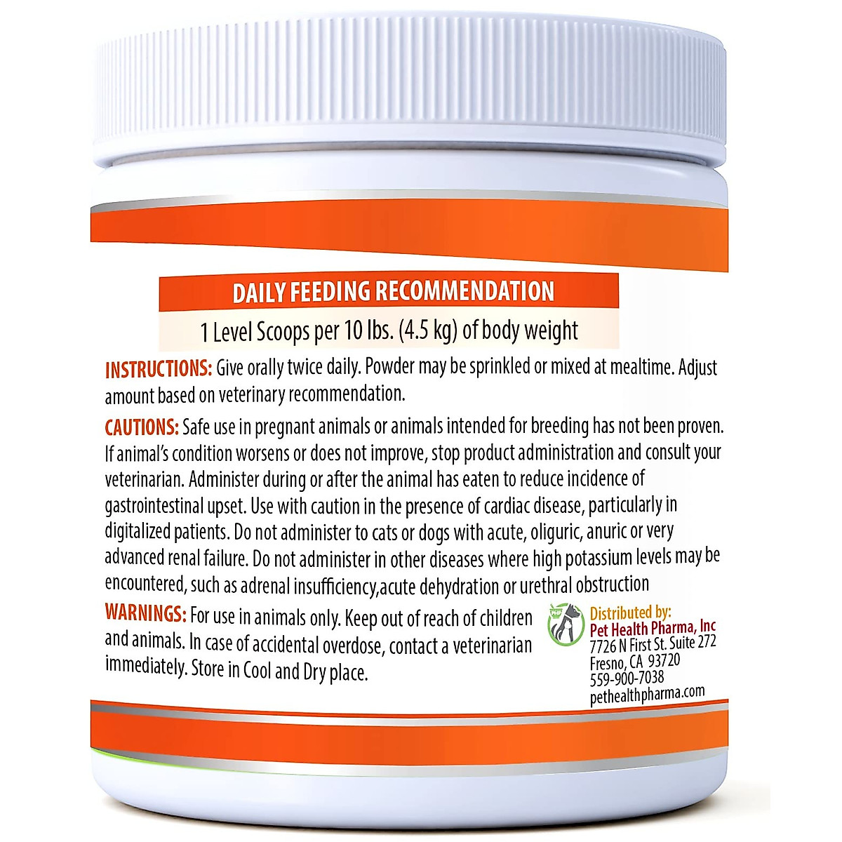 RenaCare K is for Renal K (Potassium Gluconate) Potassium Supplement Powder for Dogs and Cats, (4 oz) with Chicken Liver Flavor - 215 Level Scoop (Made is U.S.A)