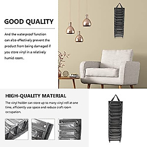SEWACC Roll Large Bathroom Capacity Home Rack Studio Hanging Simple Layered Bags Kitchen Craft Single-Side Room Lightweight Shoe Bedroom Any Practical Organizer Multi- Organizing Clothes
