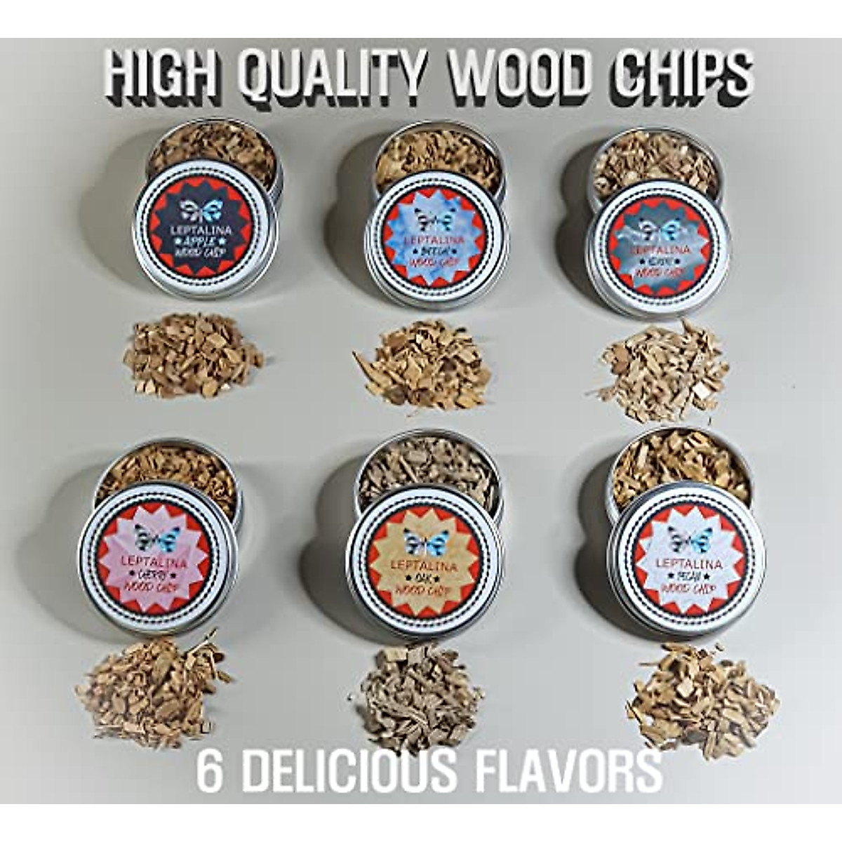 LEPTALINA Cocktail Smoker Kit with Torch and Whiskey Stones - Old Fashioned Cocktail Smoker Set with 6 Wooden Chips for Men, Boyfriend, Husband, Dad, Him (No Butane)