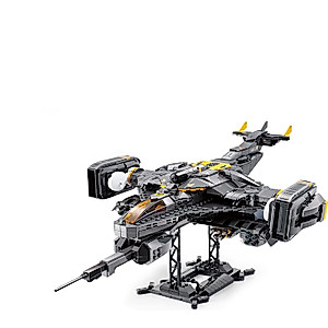 YBLOCK Space Wars Building UCS Set - Titan Attack Aircraft QJ5002 Building Toy. Boys and Girls Ages 6+, The Best Gift for SpaceWar of Star Series Enthusiasts (901 Pieces)