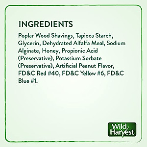 Wild Harvest Chewable Ladder for Birds, Chewable Exercise Toy, Made with Alfalfa and Honey Flavors