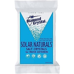 All Natural Solar Salt. Designed as a Premium Grade Salt for Water Softener. 50 Pound Bag