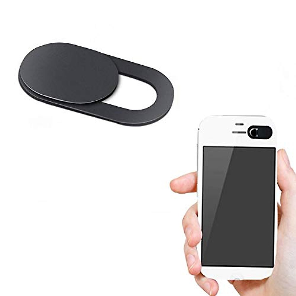 Privacy Camera Cover Security Blocker Webcam Closure Black for Edge Plus (2022), Compatible with Motorola Edge Plus (2022)