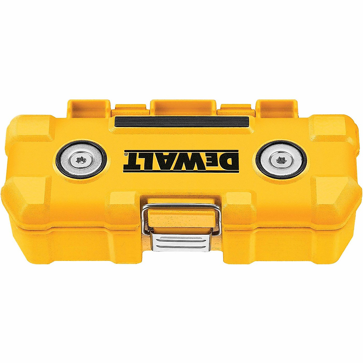 DEWALT Impact Driver Bit Set with Magnetic Tough Case, 15-Piece (DWMTC15) , Yellow