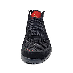 Nike Kid's Air Jordan XXXVII (GS) Basketball Shoe, Black/Metallic Gold, 5 M US, 5 Big Kid