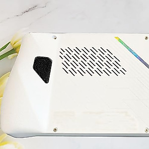 PIAOLGYI Rear Buttons and Port Cover for Asus ROG Ally,Port Guard,Back Button Replacements for ROG Ally,Accessories Compatible with Asus ROG Ally