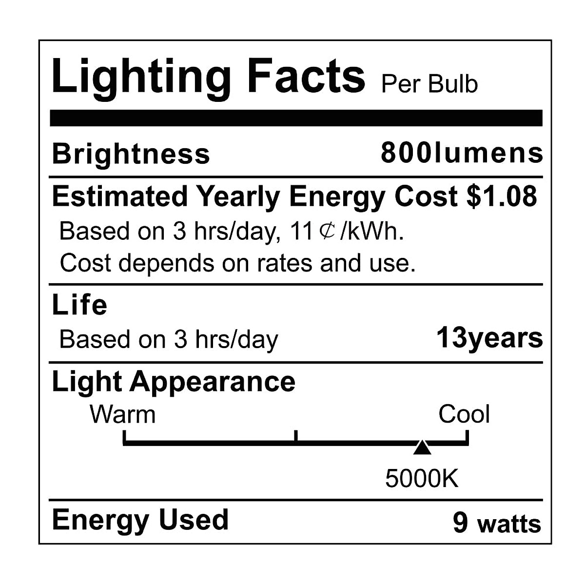 Emotionlite Dusk to Dawn Sensor Light Bulbs Outdoor,Neutral White LED Bulbs, 60 Watt Equivalent, Automatic On/Off, Porch, Patio,Garage, Hallway, Basement, A19 Size, 9W, E26 Medium Base (3 Pack)