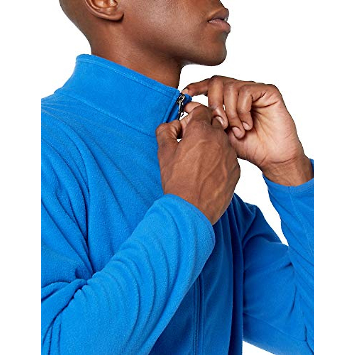 Amazon Essentials Men's Full-Zip Polar Fleece Jacket (Available in Big & Tall), Cobalt Blue, XX-Large