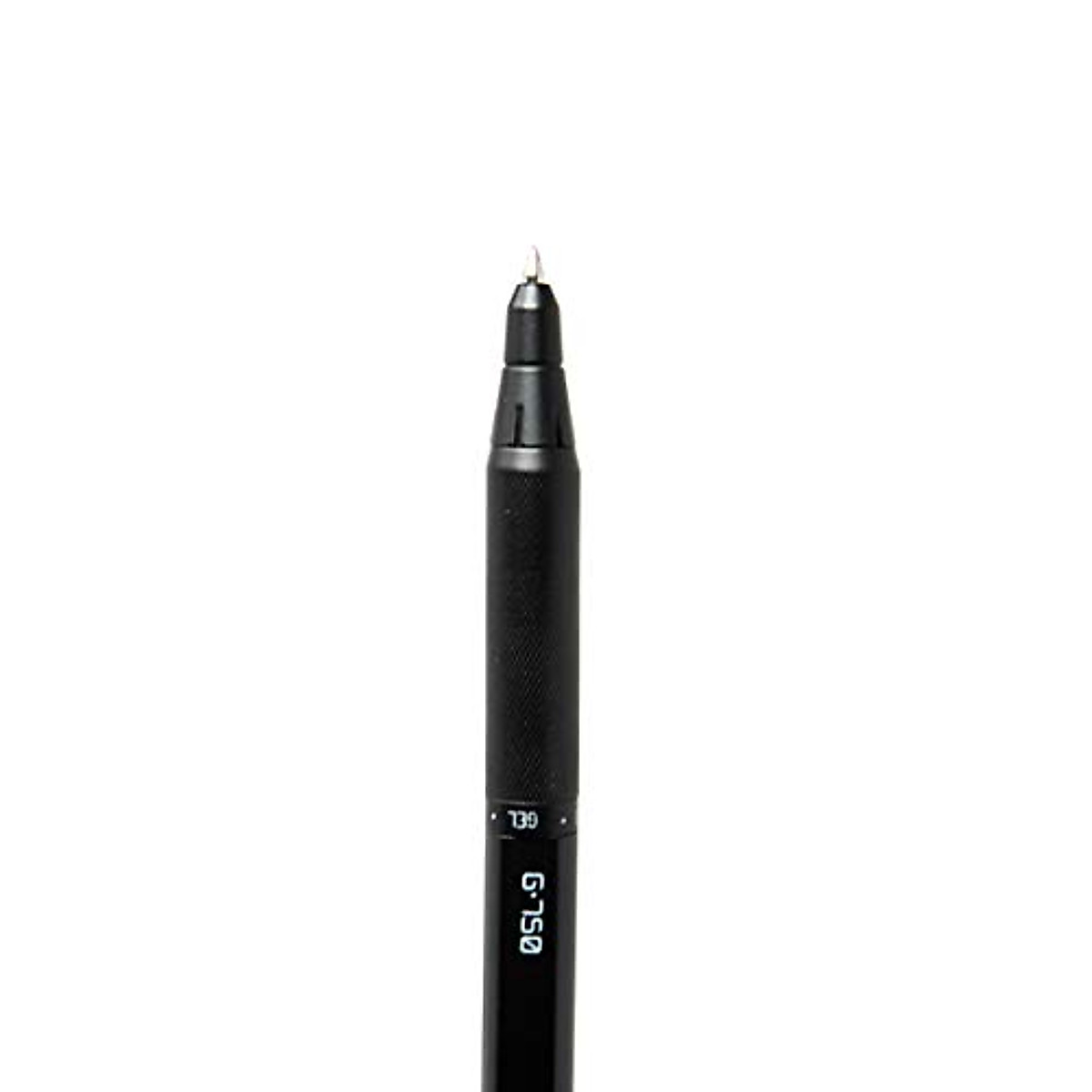 Zebra Pen G-750 Retractable Gel Pen, Black Brass Barrel, Medium Point, 0.7mm, Black Ink, 1-Pack (49811)