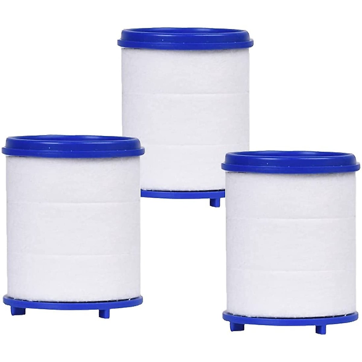 Water Filtration and Dechlorination Filter Element Double Filter Element PP Cotton and Calcium Sulfite Ball Double Filtration (3 Pack)