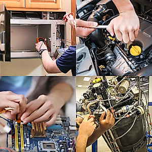 Eilumduo 50PCS M5 x 6mm Socket Set Grub Screws Stainless Steel Cup Point Screws Hex Allen Head Socket Set Screws