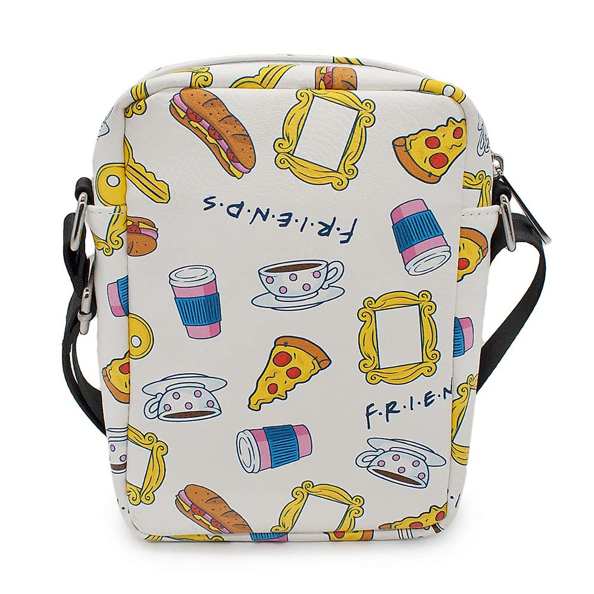 Buckle Down Friends Bag, Crossbody, Television Show Icons, Vegan Leather