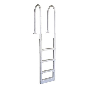 Main Access 200300 ProSeries Above Ground Pool Step Ladder, White