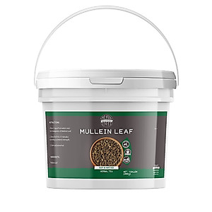 Birch & Meadow 1 Gallon of Mullein Leaf, Cut & Sifted, Herbal Tea