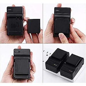 Battery Charger for Sony Alpha ILCE-7, ILCE-7M2, ILCE-7R, ILCE-7RM2, ILCE-7S, ILCE-7SM2, ILCE-6300L, ILCE-6300M, ILCE-6400L, ILCE-6400M, ILCE-6500M Mirrorless Digital Camera